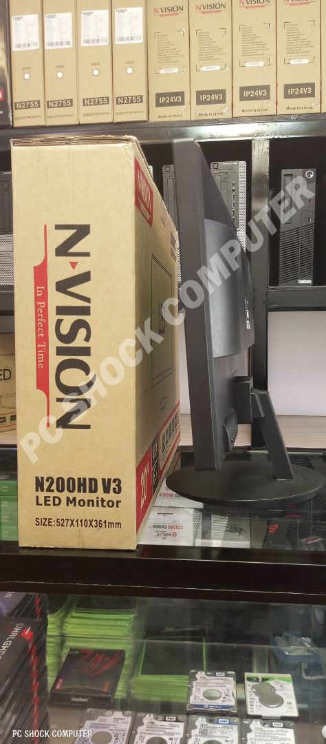 20 INCHES LED MONITOR NVISION, Computers & Tech, Parts & Accessories ...