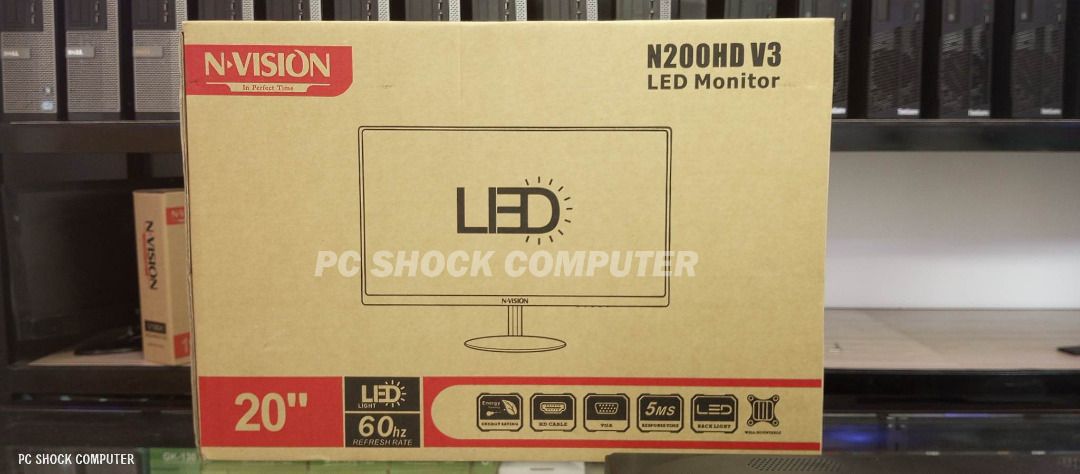 20 INCHES LED MONITOR NVISION, Computers & Tech, Parts & Accessories ...