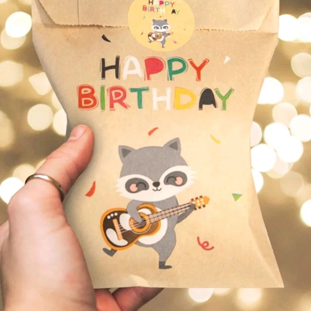 PRE ORDER: 24x Happy Birthday packs & stickers, Hobbies & Toys ...