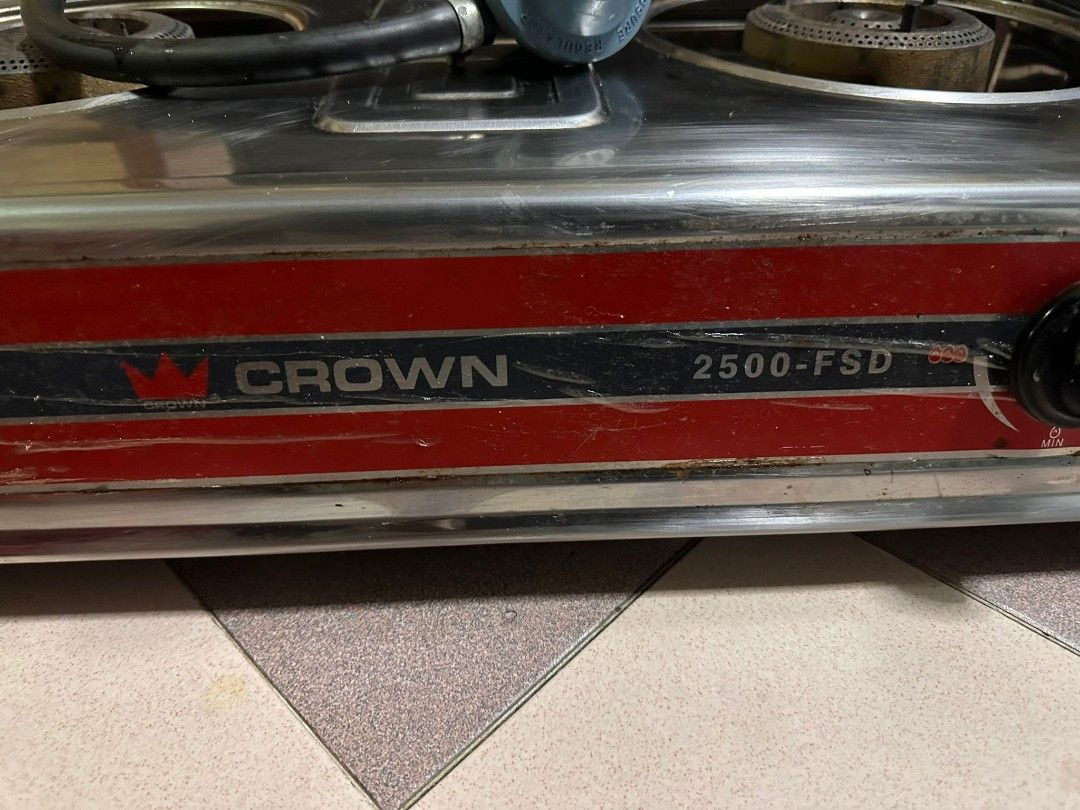 2 burner Crown Gas stove, TV & Home Appliances, Kitchen Appliances ...