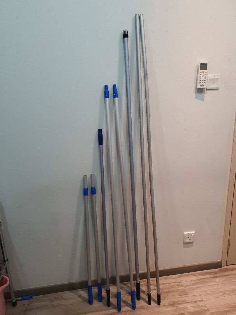 2m pole, 1.5m pole, 1.2m pole, Furniture & Home Living, Cleaning ...