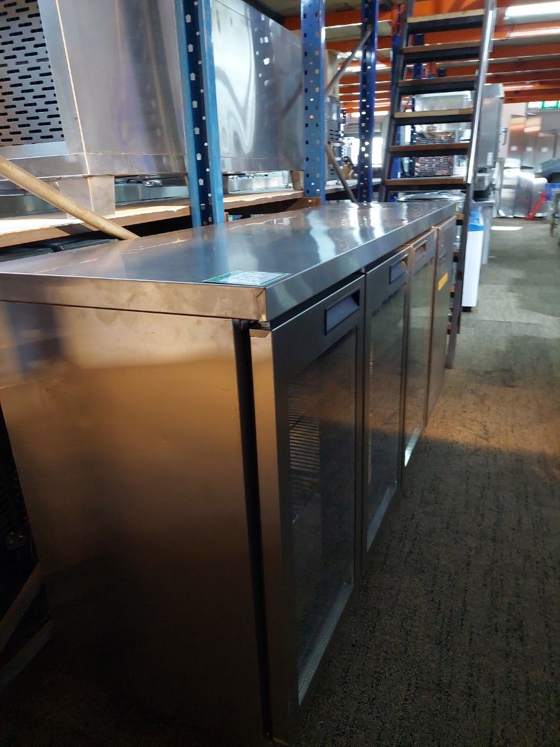 3 Door Bar Counter Chiller, 2060mm x 600mm x 1055mmh, Temp : 2 Degree ...