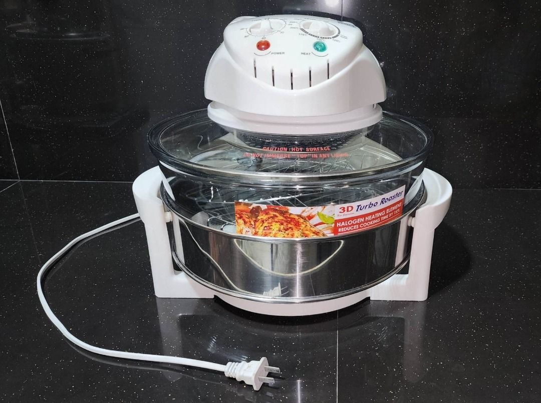 3D CR-7G Halogen Turbo Convection Roaster 10L - Turbo Broiler, TV ...