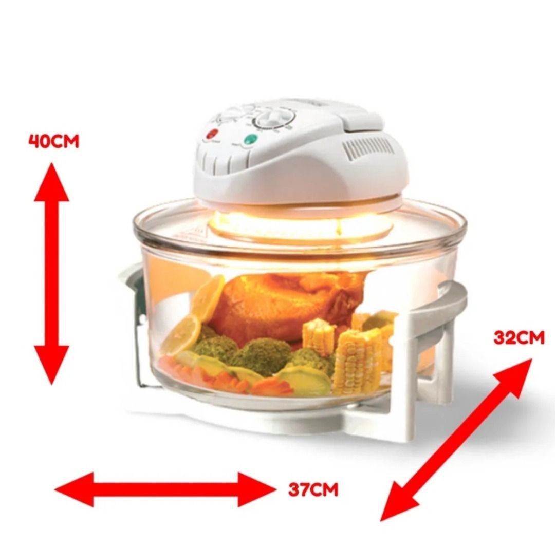 3D CR-7G Halogen Turbo Convection Roaster 10L - Turbo Broiler, TV ...
