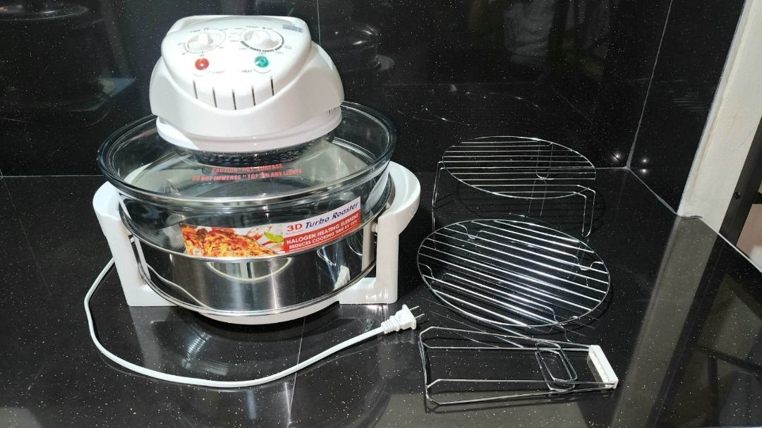3D CR-7G Halogen Turbo Convection Roaster 10L - Turbo Broiler, TV ...