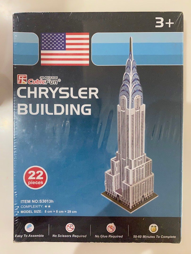 3D model building (Chrysler building), Hobbies & Toys, Toys & Games on ...
