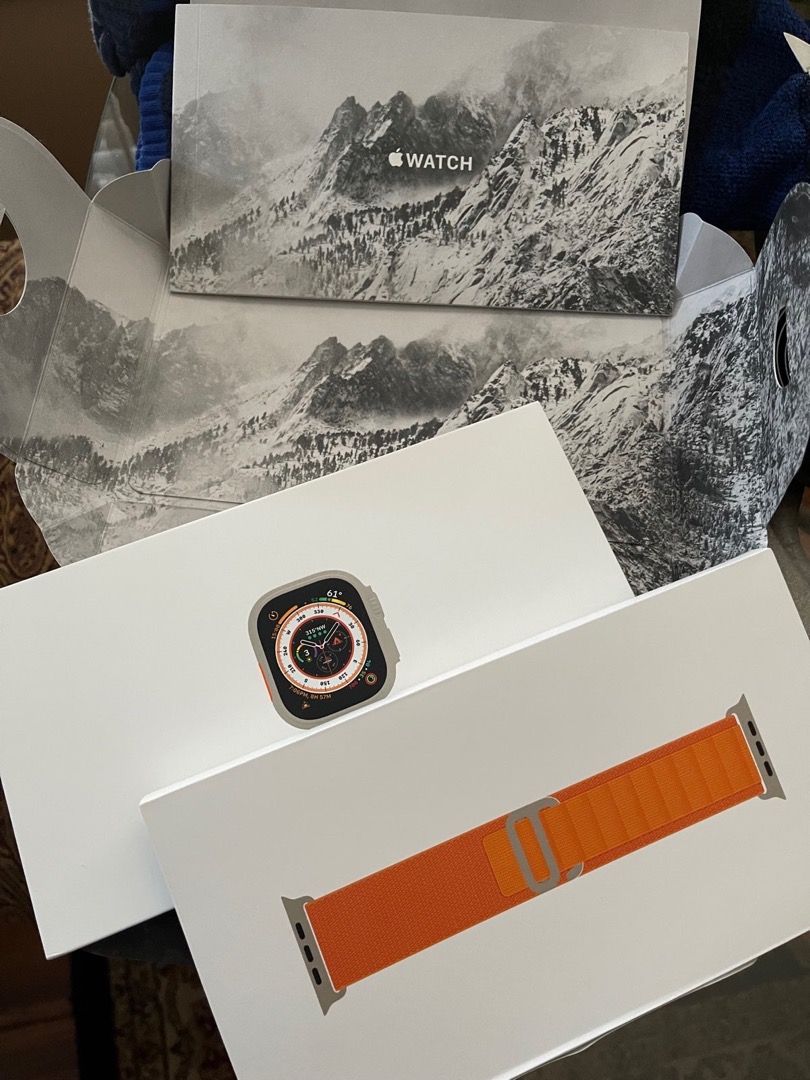 49mm Orange Alpine Loop - Large, Mobile Phones & Gadgets, Wearables ...