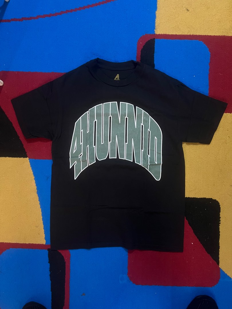 4 HUNNID TEE, Men's Fashion, Tops & Sets, Tshirts & Polo Shirts on ...
