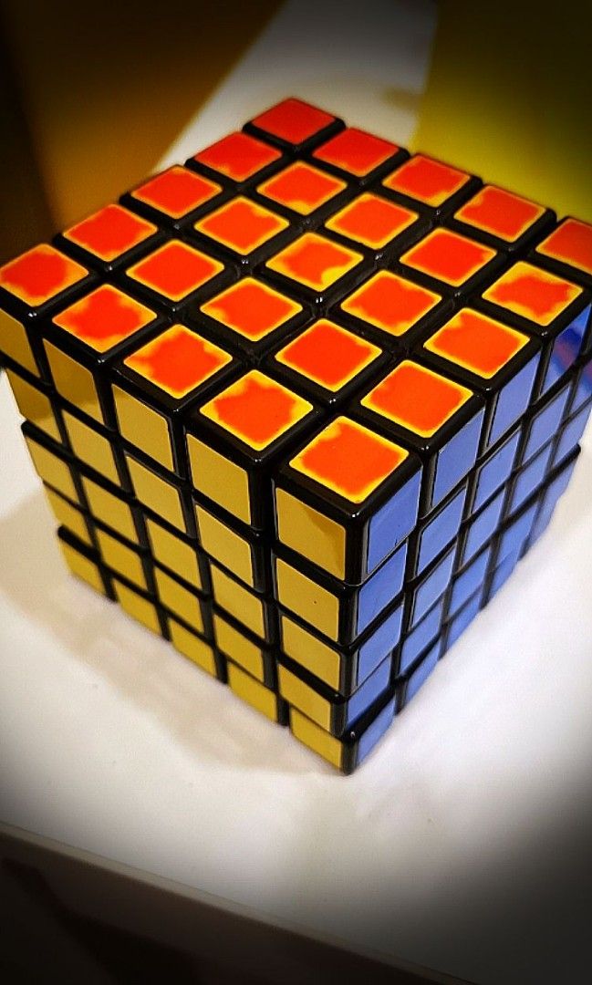 5by5 rubiks cube, Hobbies & Toys, Toys & Games on Carousell