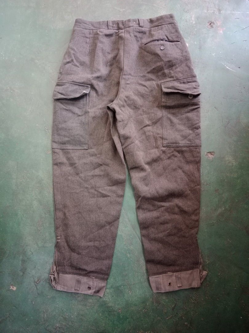 70s Swedish Army Pants, Men's Fashion, Bottoms, Trousers on Carousell
