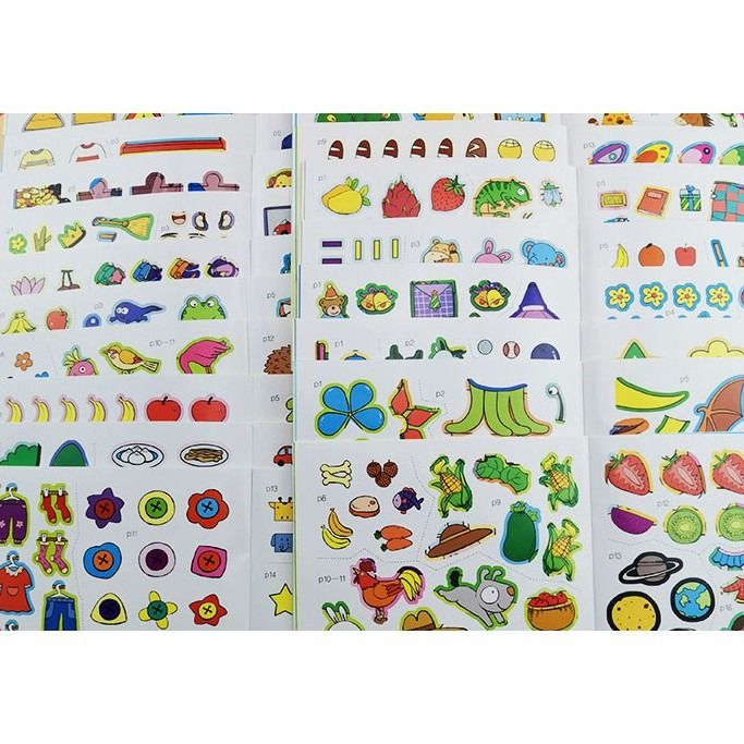 9 stickers books set - Children Chinese activity book, Hobbies & Toys ...