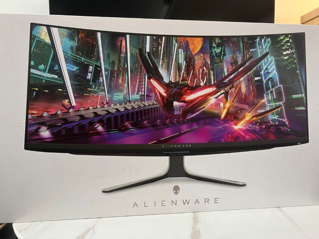 ALIENWARE 34 INCH CURVED QD-OLED GAMING MONITOR - AW3423DW, Computers ...