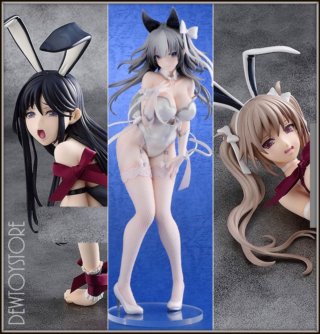 ⭐️[𝗣𝗿𝗲-𝗼𝗿𝗱𝗲𝗿] Binding 1/4 Scale Statue Fixed Pose Figure - YukibusterZ Original Character - Miu ...