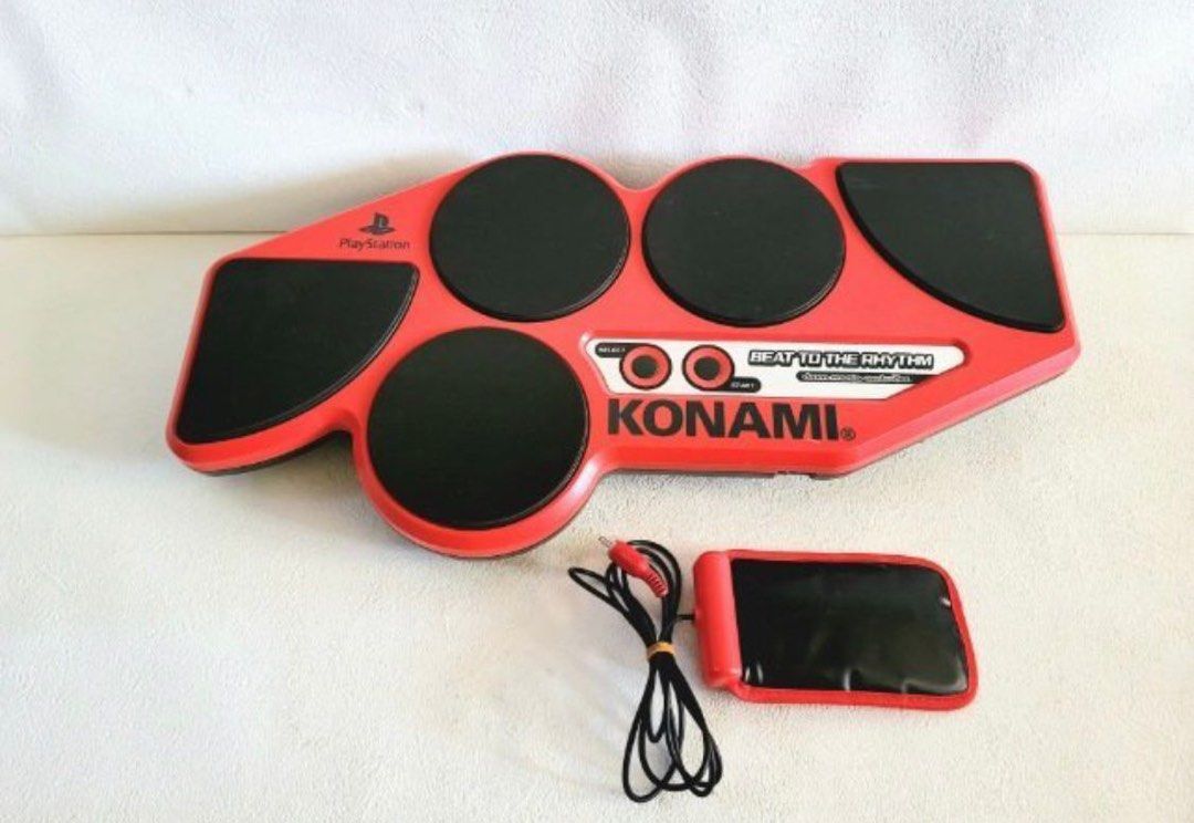Ps2 打鼓掣 Konami drummania drum mania controller 鼓控制器, 電子遊戲, 遊戲機配件, 手掣 ...