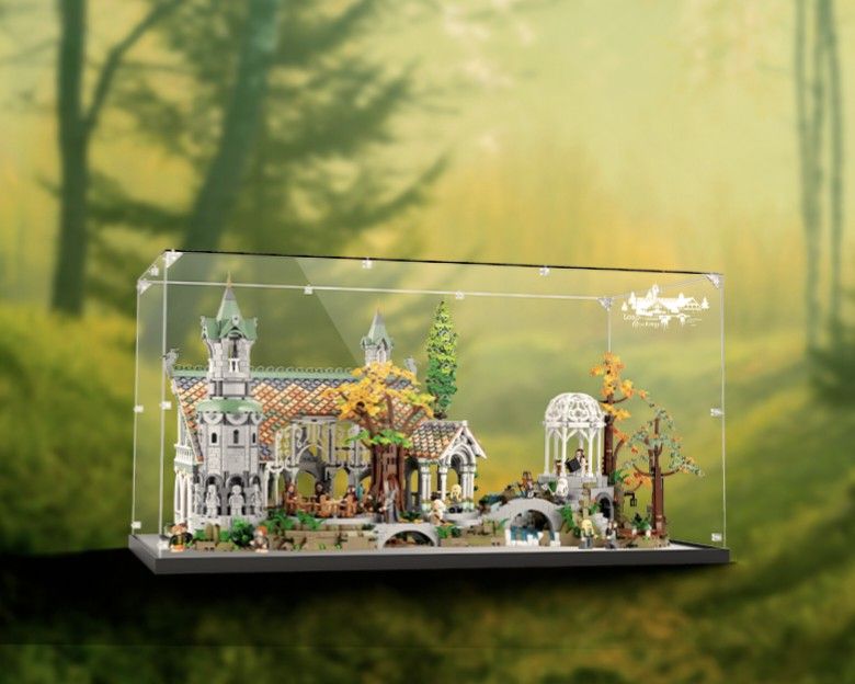 Acrylic Display Case for LEGO 10316 Lord of the Rings: Rivendell ...