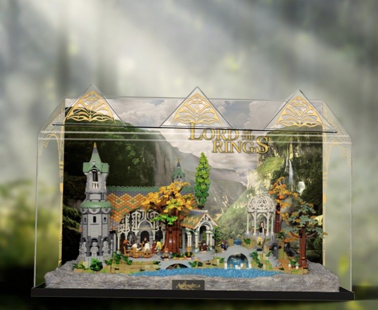 Acrylic Display Case for LEGO 10316 Lord of the Rings: Rivendell ...