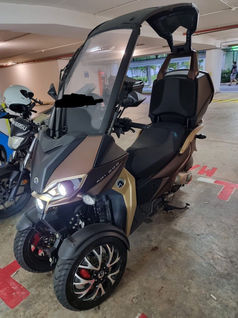 ADIVA / AD1 200 SR 3W, Motorcycles, Motorcycles for Sale, Class 2B on Carousell