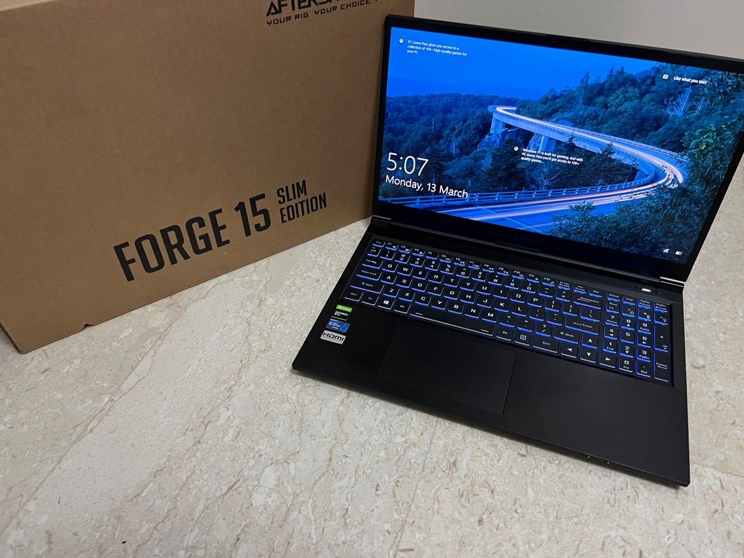 Aftershock Forge 15s i7-10750H Laptop, Computers & Tech, Laptops & Notebooks on Carousell