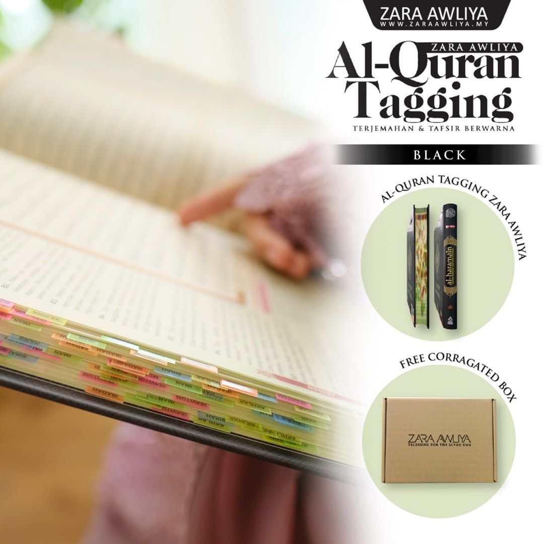 Al-Quran Tagging, Hobbies & Toys, Collectibles & Memorabilia, Religious ...