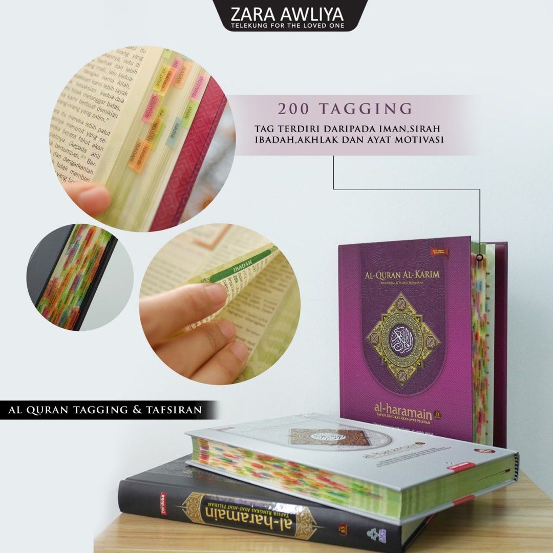 Al-Quran Tagging, Hobbies & Toys, Collectibles & Memorabilia, Religious ...