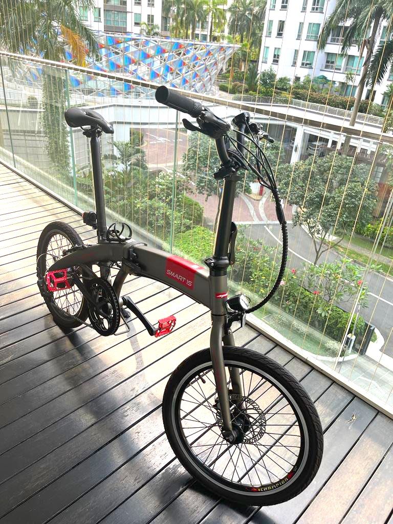 Apollo Smart 1S Plus Foldable Electric Bike E-Bike, Sports Equipment ...