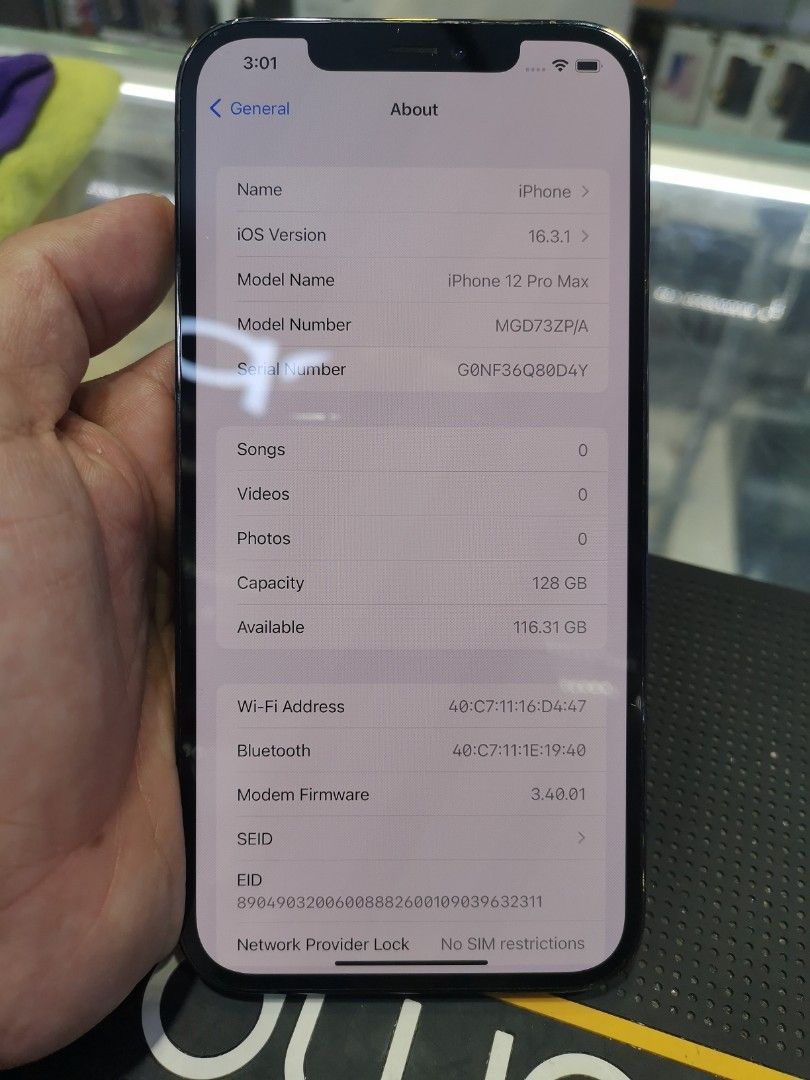 Apple iPhone 12 Pro Max 128gb, Mobile Phones & Gadgets, Mobile Phones ...