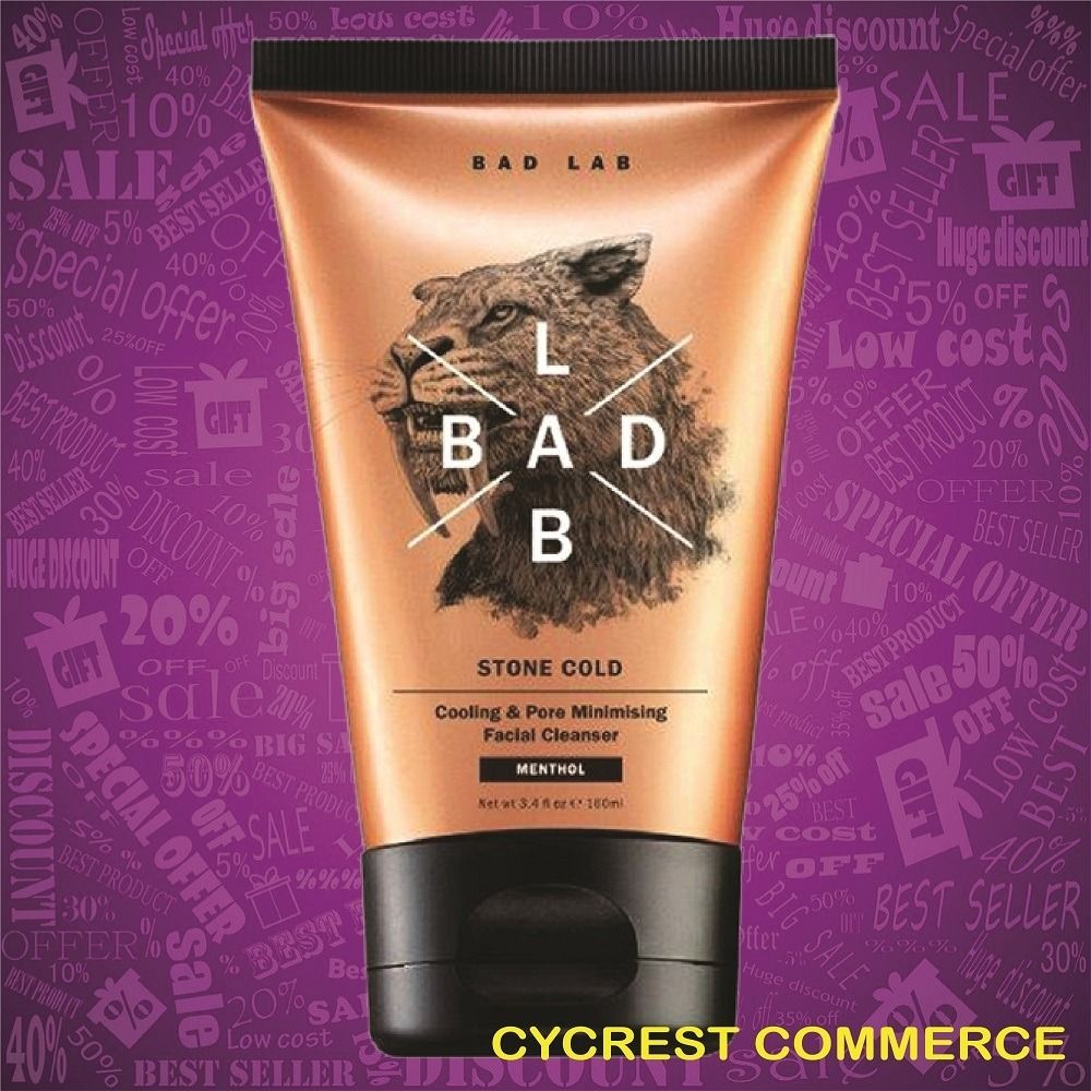 BAD LAB - Stone Cold Cooling & Pore Minimising Facial Cleanser (100ml ...
