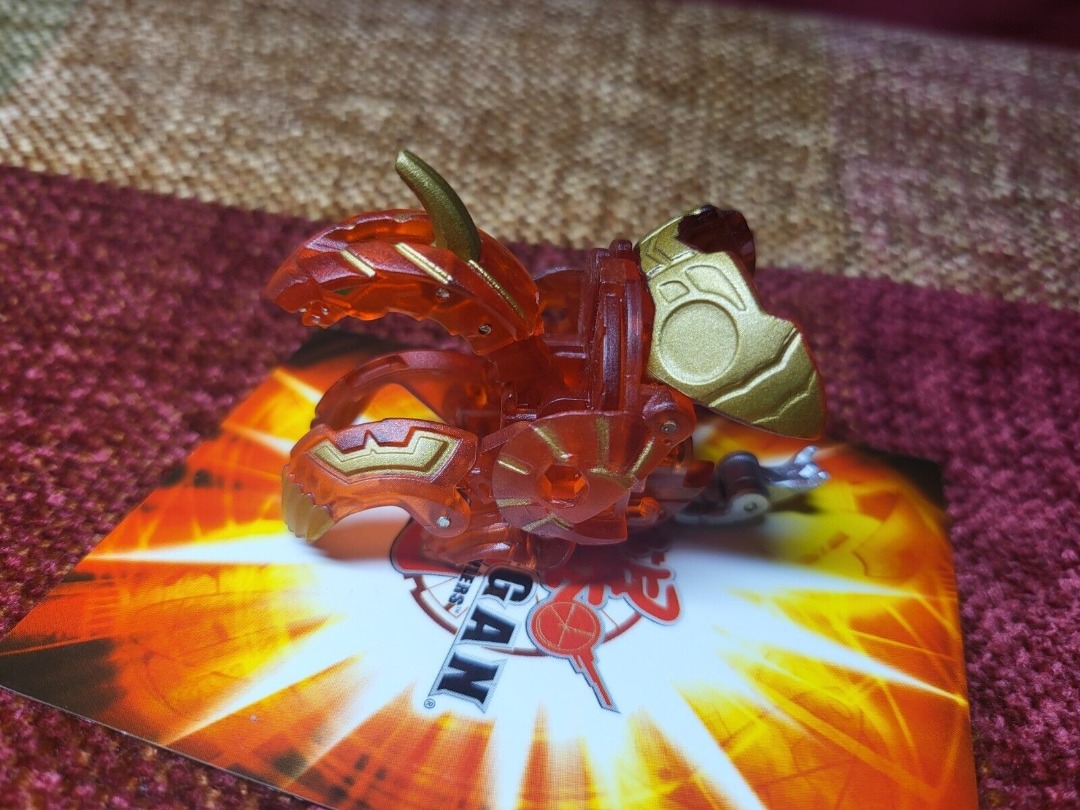 Bakugan Translucent Mutant Helios (Unmarked/Pyrus), Hobbies & Toys ...