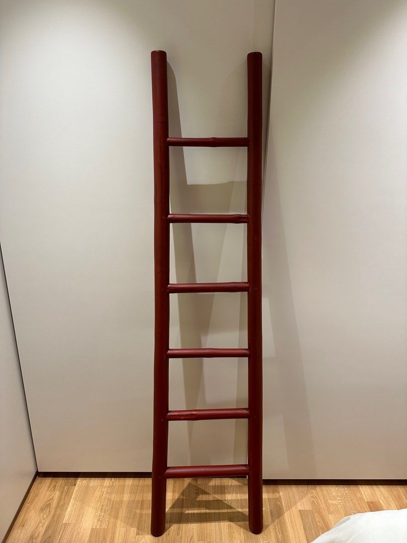 Bamboo ladder, Furniture & Home Living, Furniture, Shelves, Cabinets ...