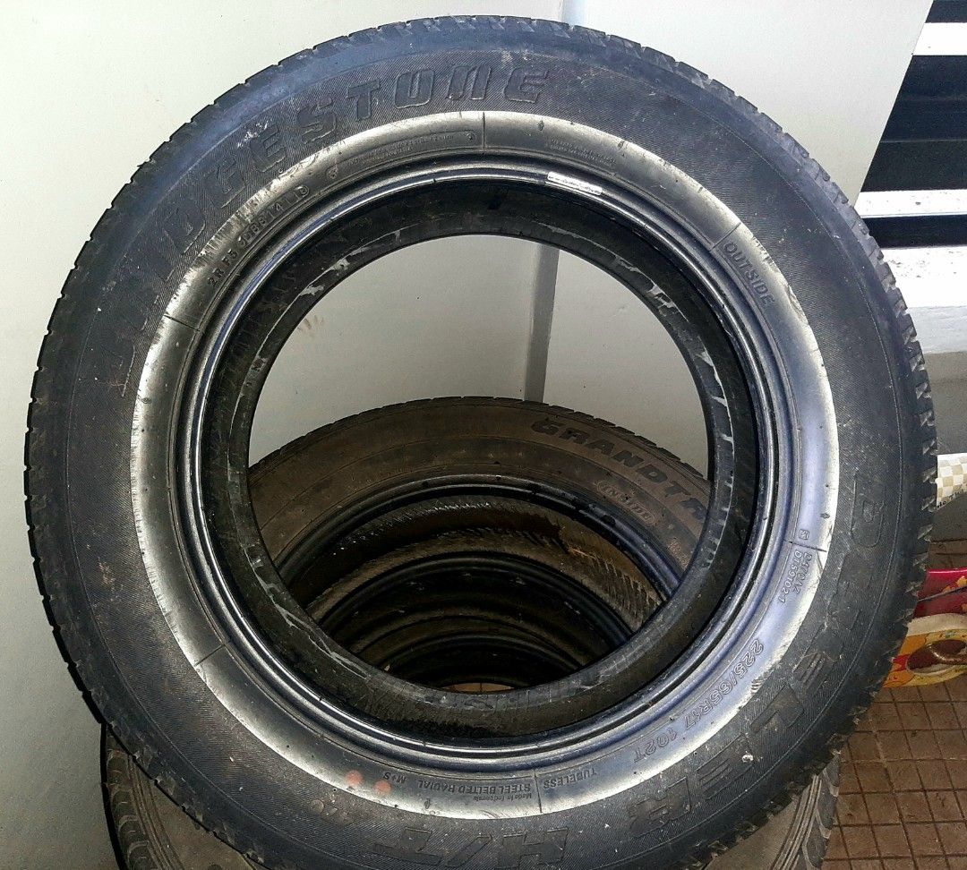 Ban Second Bridgestone 225/65R17, Aksesoris Mobil di Carousell