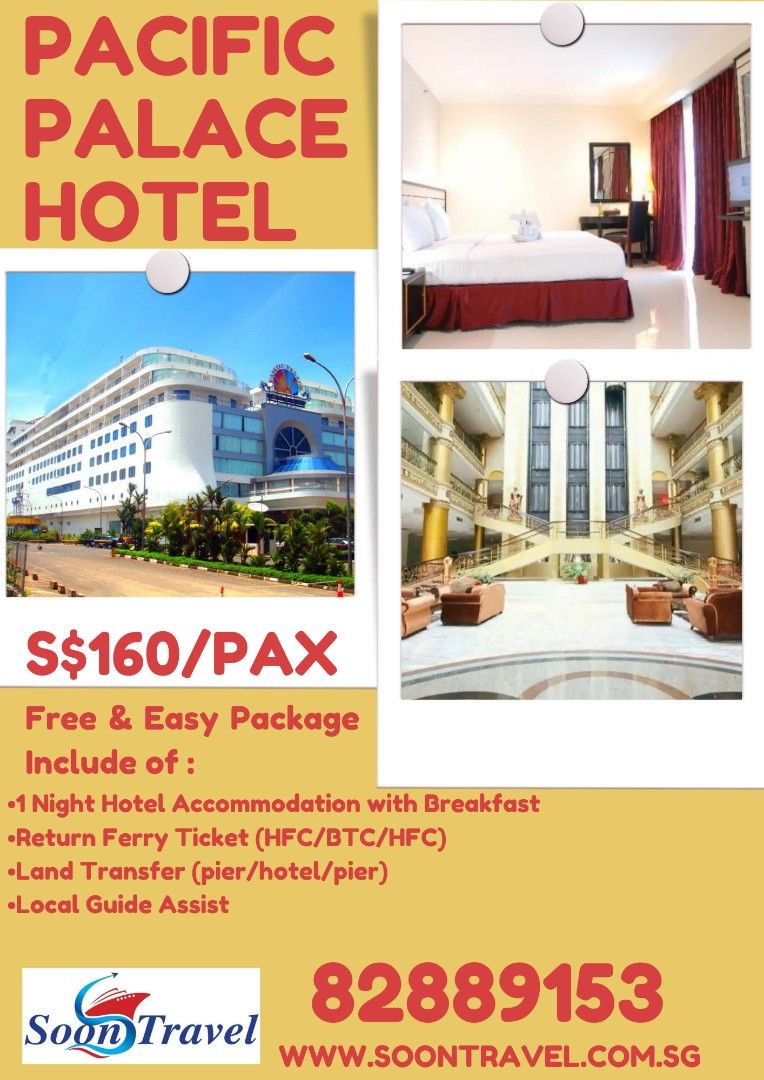 Batam Pacific Palace Hotel, Tickets & Vouchers, Event Tickets on Carousell