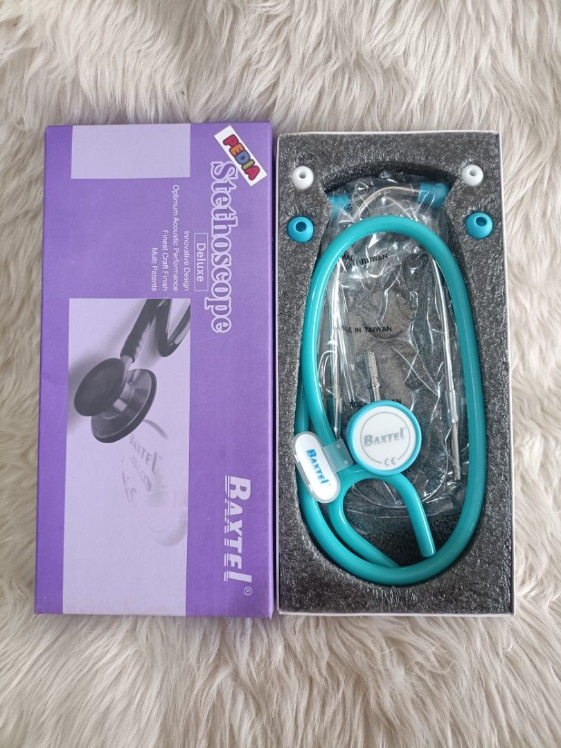 Baxtel Deluxe Stethoscope Pedia Light Blue on Carousell