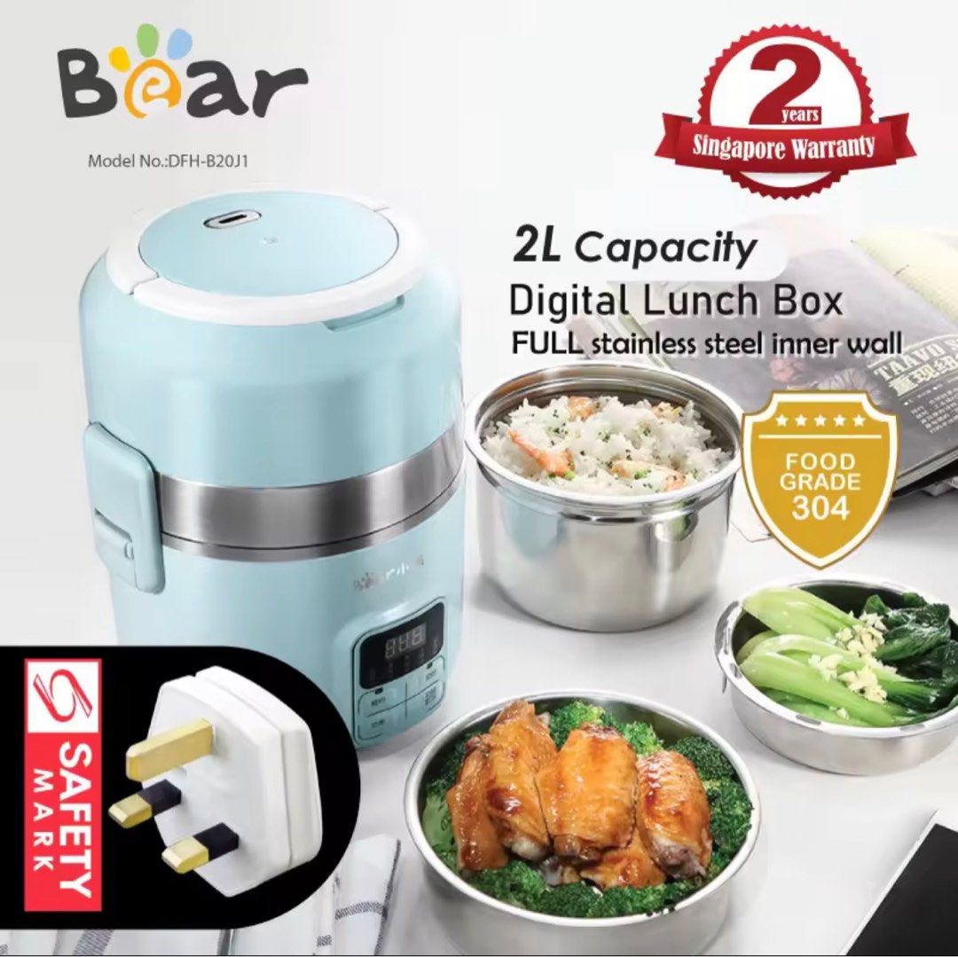 Bear Digital Lunch Box Micro-computer, TV & Home Appliances, Kitchen ...
