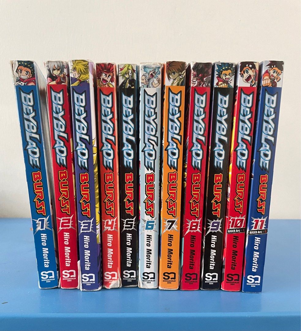 Beyblade Burst Comic 1-11, Hobbies & Toys, Books & Magazines, Comics ...