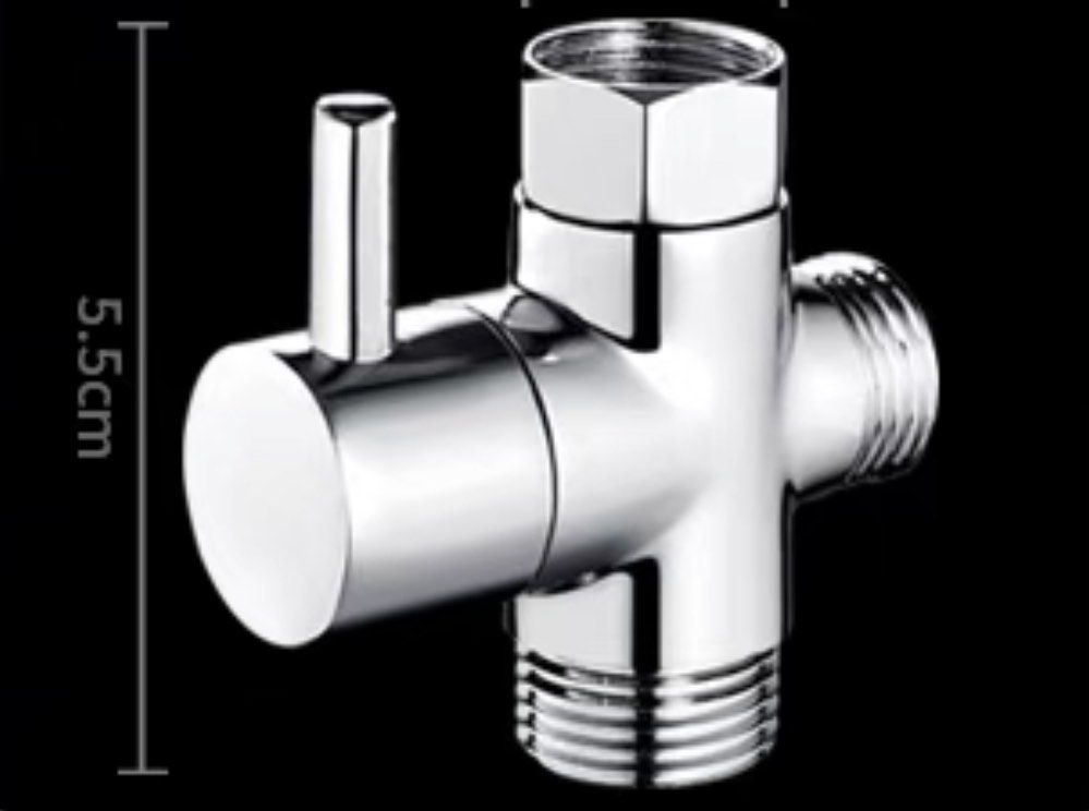 BNIB - 4pc Bidet Valve & Spray (dual mode) set with Open/Close Valve ...