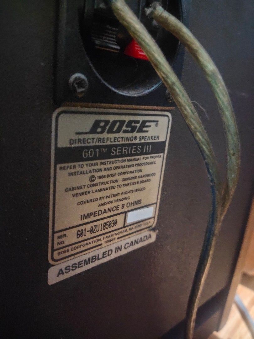 BOSE 601 Series lll on Carousell