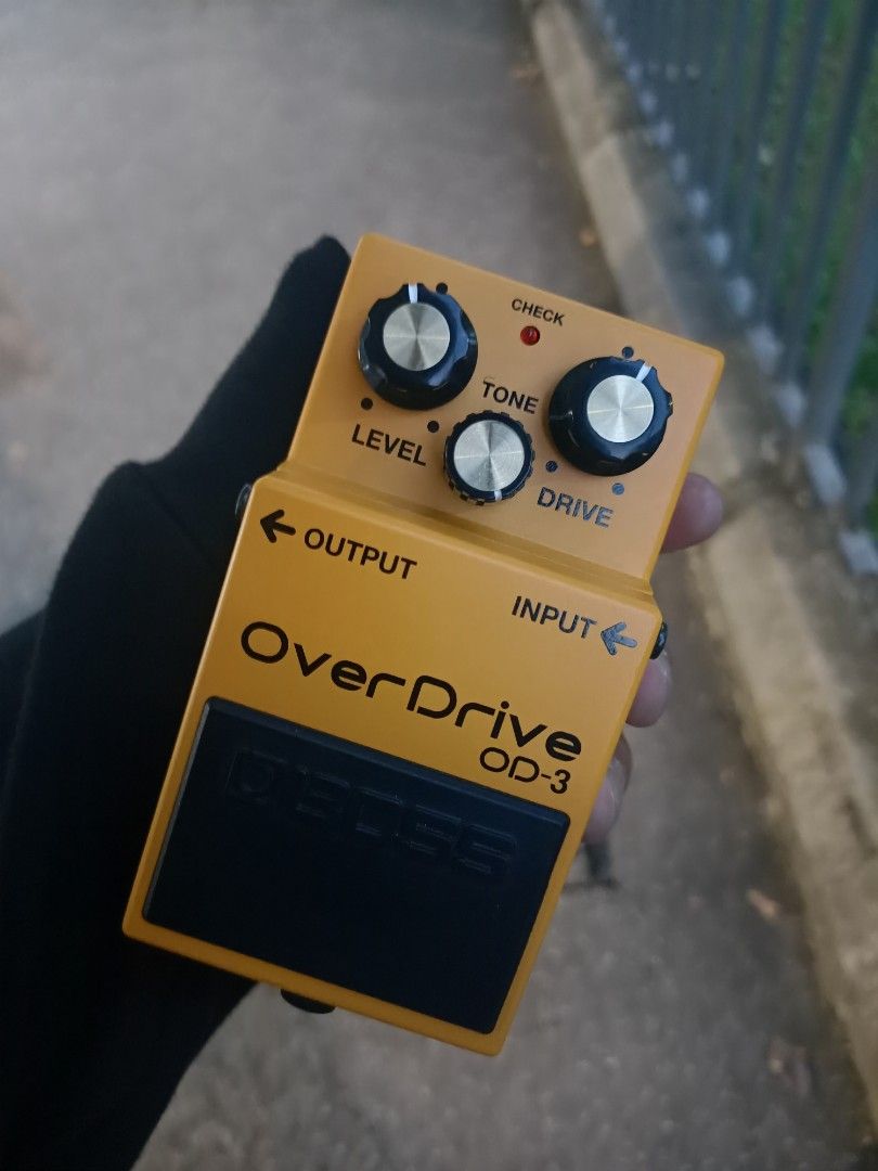Boss Overdrive pedal, Hobbies & Toys, Music & Media, Music Accessories ...