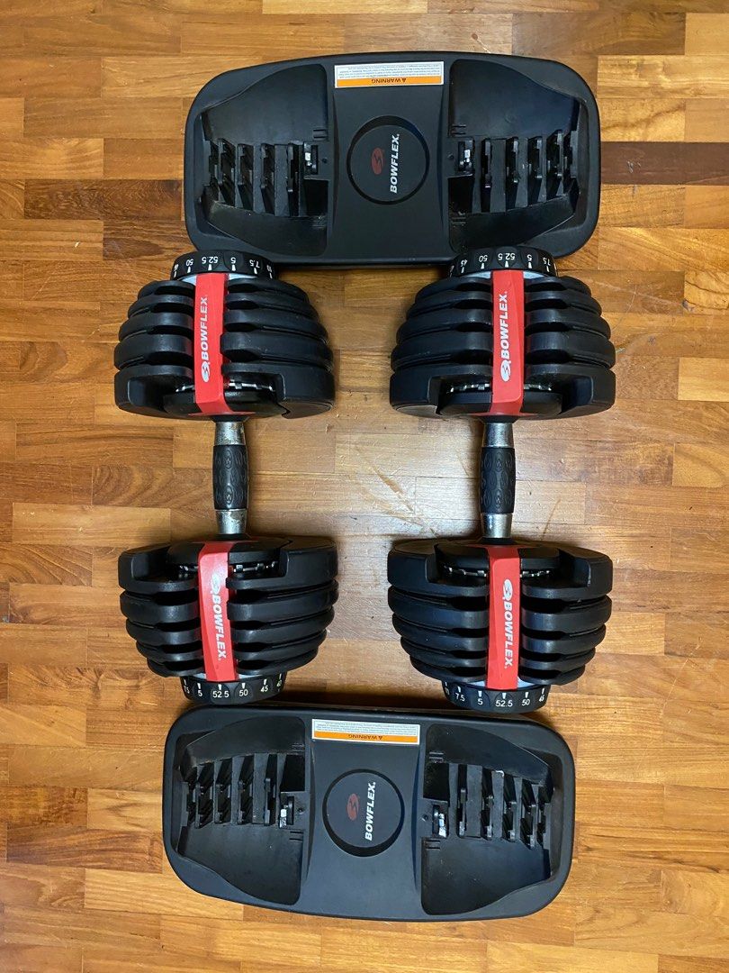 BOWFLEX - original $150 for a pair - Adjustable db, Sports Equipment ...