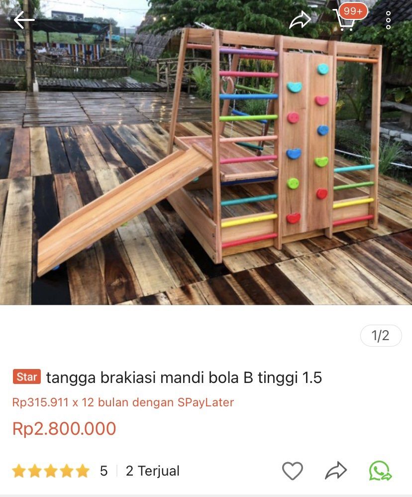 Brakiasi anak tipe mandi bola, Bayi & Anak, Mainan & Baby Walker di ...