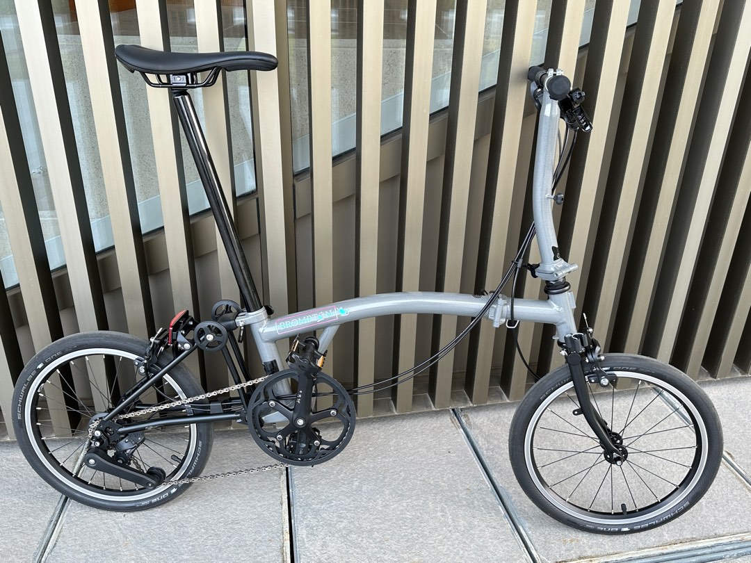 Brompton P line Storm grey, 運動產品, 單車及配件, 單車 - Carousell