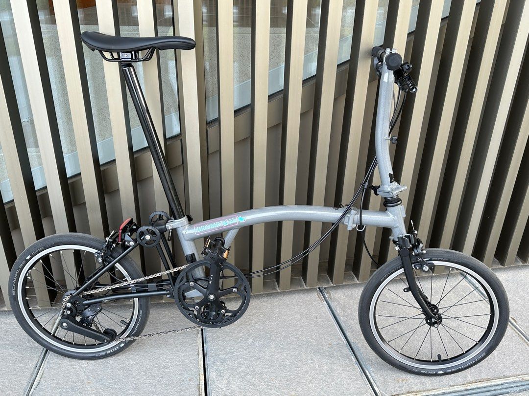 Brompton P line Storm grey, 運動產品, 單車及配件, 單車 - Carousell