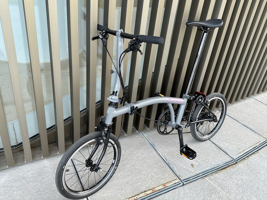 Brompton P line Storm grey, 運動產品, 單車及配件, 單車 - Carousell