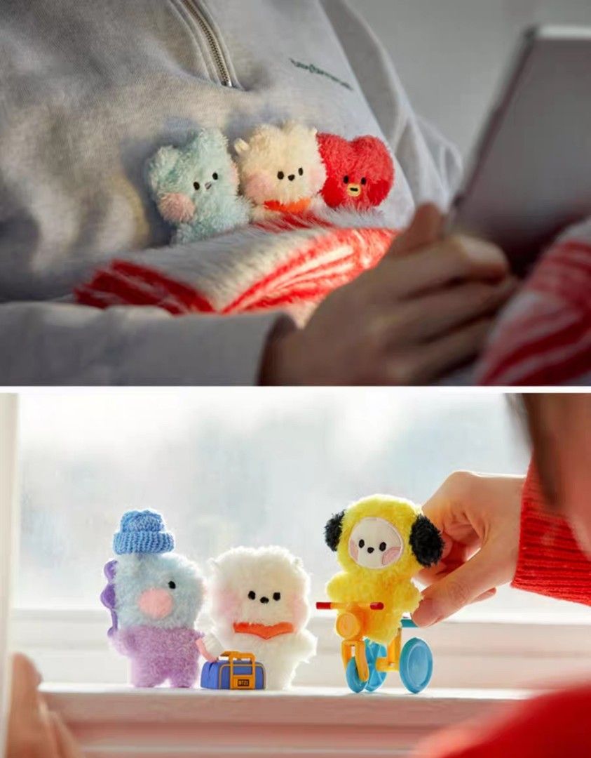 [BT21 X LINE FRIENDS] BT21 MINI MININI FUZZY PLUSHIE SOFT TOY SERIES ...