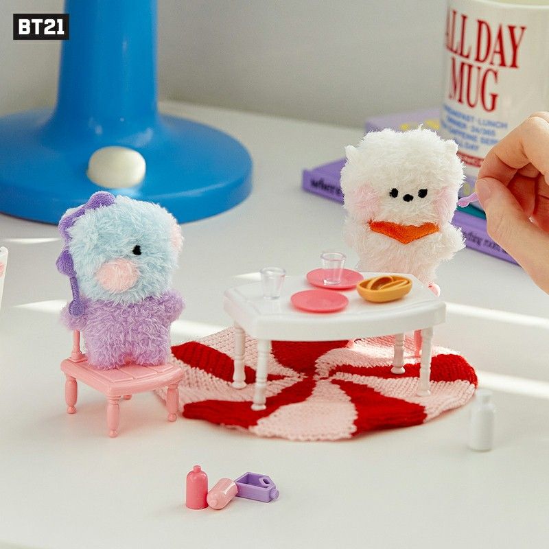 [BT21 X LINE FRIENDS] BT21 MINI MININI FUZZY PLUSHIE SOFT TOY SERIES ...