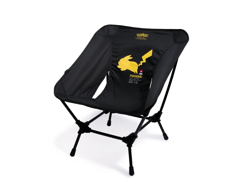 BTV_POKÉMON Camp Chair Pikachu, Furniture & Home Living, Outdoor ...