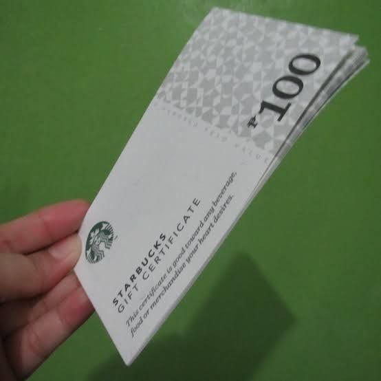 BUYING STARBUCKS GCs, Tickets & Vouchers, Vouchers on Carousell