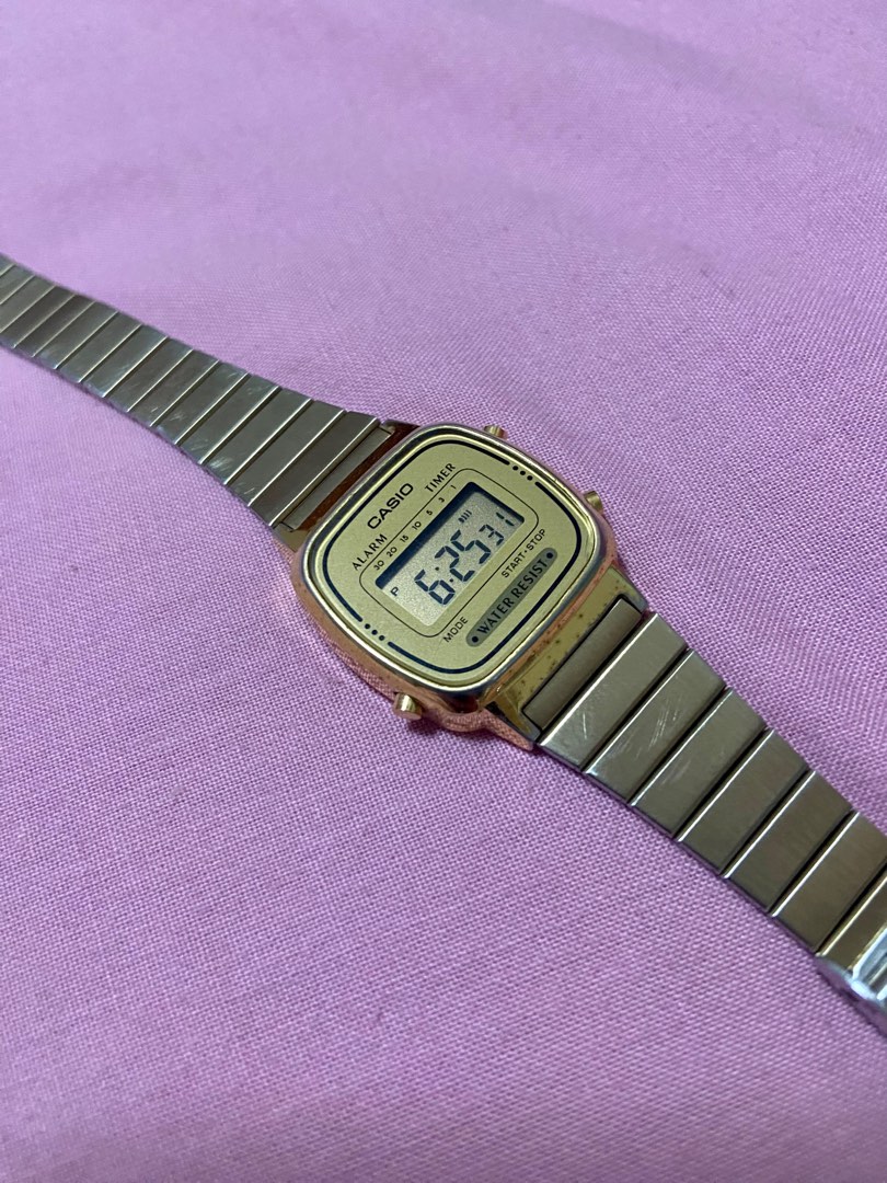 Casio Gold Watch on Carousell
