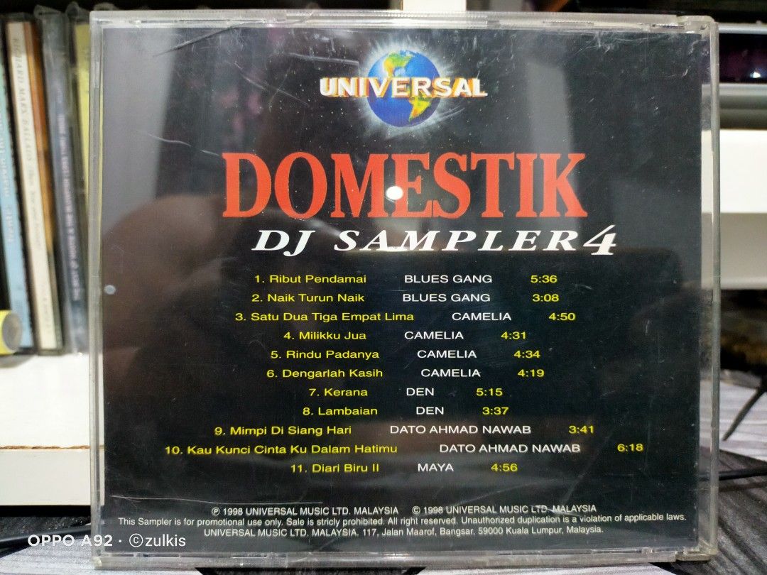 CD Dj Sampler 4 Universal, Hobbies & Toys, Music & Media, CDs & DVDs on ...