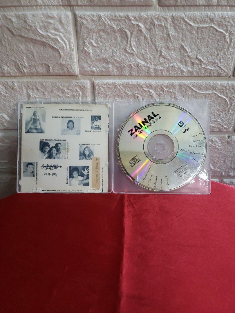 CD FIRST PRESSING / 1991 - ZAINAL ABIDIN _ HIJAU ( Roslan Aziz ...