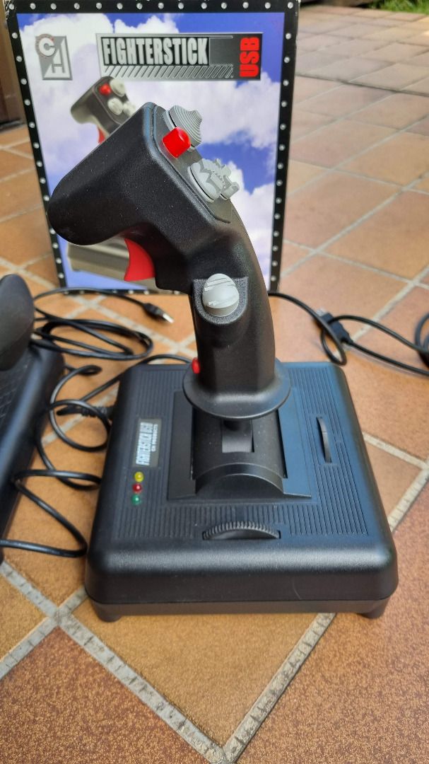 CH Fighterstick & Pro Throttle HOTAS, Computers & Tech, Parts ...